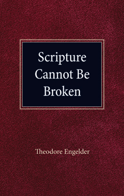 Scripture Cannot Be Broken (ebook Edition) - Concordia Publishing House