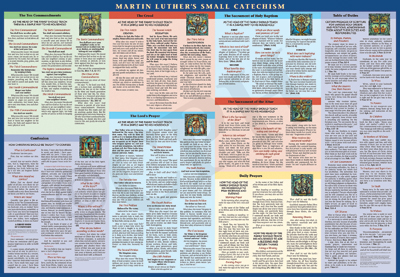 Small Catechism Giant Poster - Concordia Publishing House