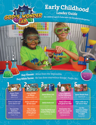 God’s Wonder Lab Early Childhood Leader Guide - VBS - Concordia ...