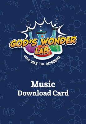 God's Wonder Lab Music Download Card - VBS - Concordia Publishing House
