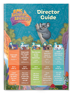 Director Guide - Epic Australian Adventure - VBS 2025 - Concordia Publishing House