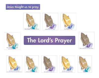 The Lords Prayer Bulletin Board