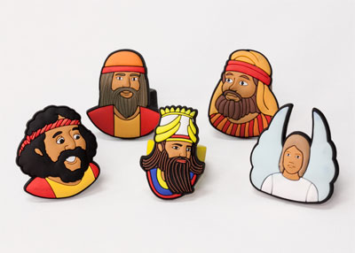 Three Men in the Fiery Furnace Finger Puppet Set - Concordia Publishing ...