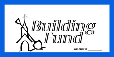 Dollar/Check Size Building Fund Offering Envelope - Concordia ...