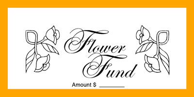 Dollar/Check Size Flower Fund Offering Envelope - Concordia Publishing ...