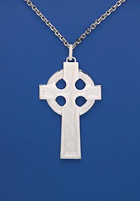 Silver Plate Celtic Clergy Cross - Concordia Publishing House