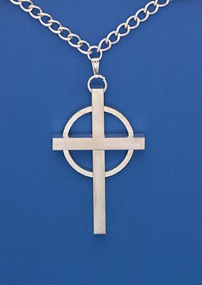 Silver Plate Celtic Clergy Cross - Concordia Publishing House