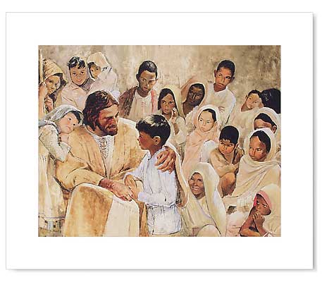 Let the Children Come to Me Poster, 14" x 18" - Concordia Publishing House