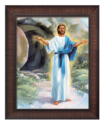 Framed Print Classic Wood The Victory Won - Concordia Publishing House