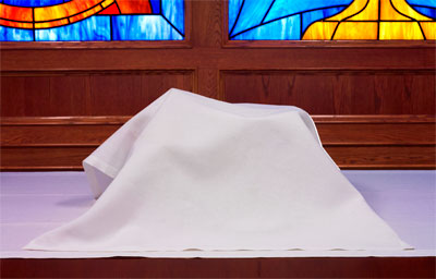 100% Linen Communion Veil - 36" x 36" - Concordia Publishing House