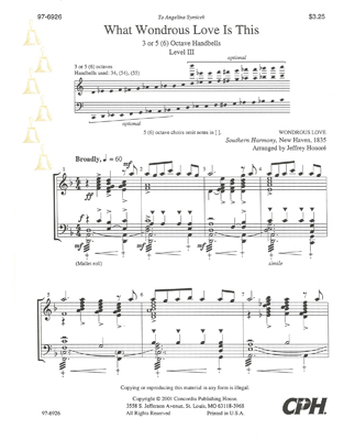 What Wondrous Love Is This (Honoré) - Concordia Publishing House