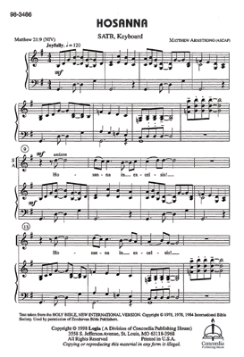 Hosanna - Concordia Publishing House