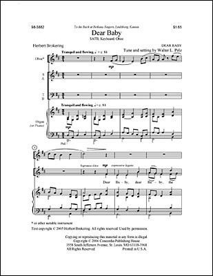 Dear Baby - Concordia Publishing House