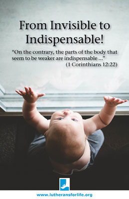 From Invisible to Indispensable! – 2021 Life Sunday Bulletin Insert ...