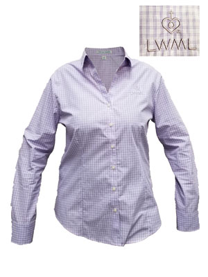 Lavender Fitted Blouse - XL - LWML Store