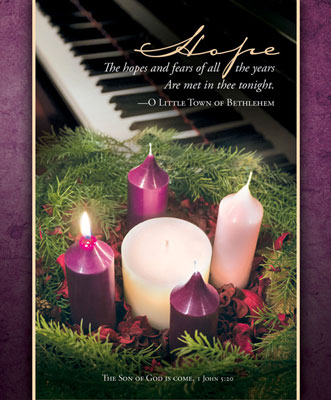Premium Advent Bulletin: Hope - Concordia Publishing House