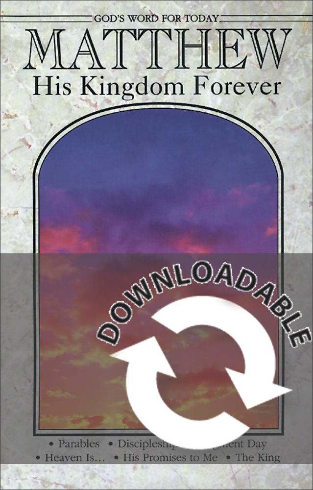 God's Word for Today: Matthew (Downloadable) - Downloadable - Concordia ...