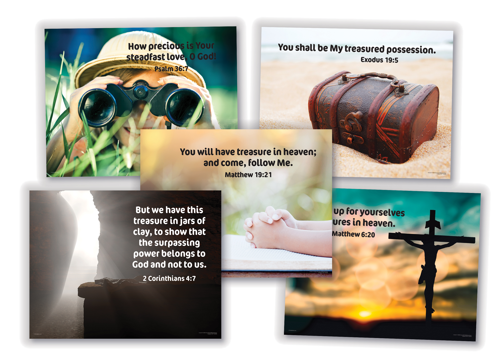 Memory Verse Posters (Set of 5) - VBS - Concordia Publishing House