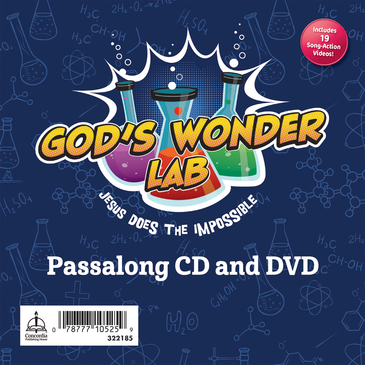 God’s Wonder Lab Passalong CD & DVD - VBS - Concordia Publishing House