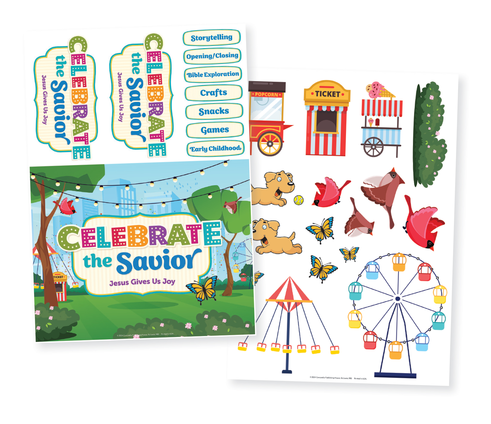 Celebrate the Savior Decorating Posters - Concordia Publishing House