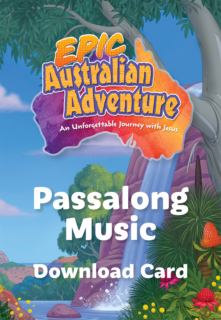 Passalong Music Download Card - Epic Australian Adventure - VBS 2025 ...