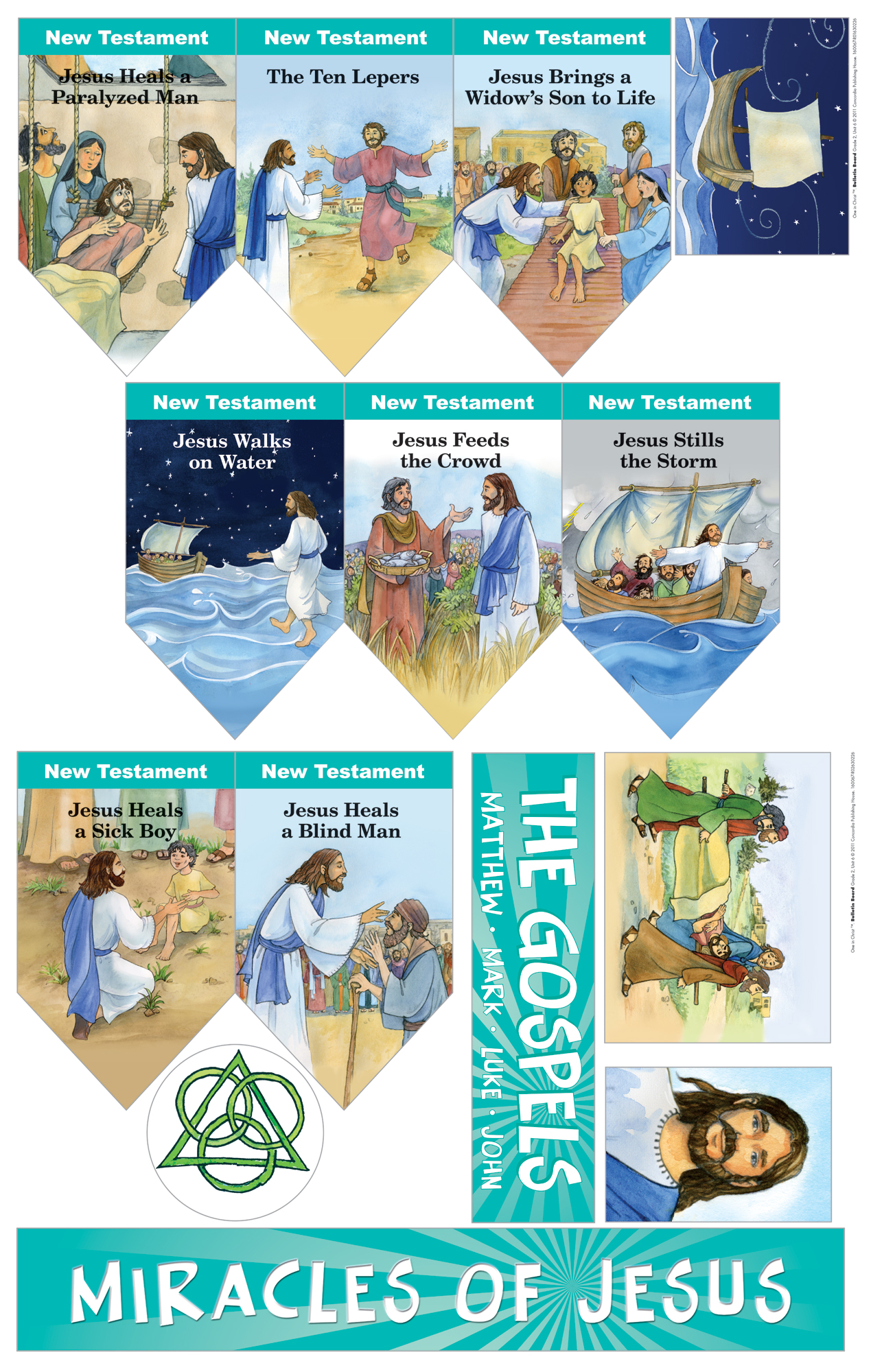Jesus' Miracles Bulletin Board - Concordia Publishing House