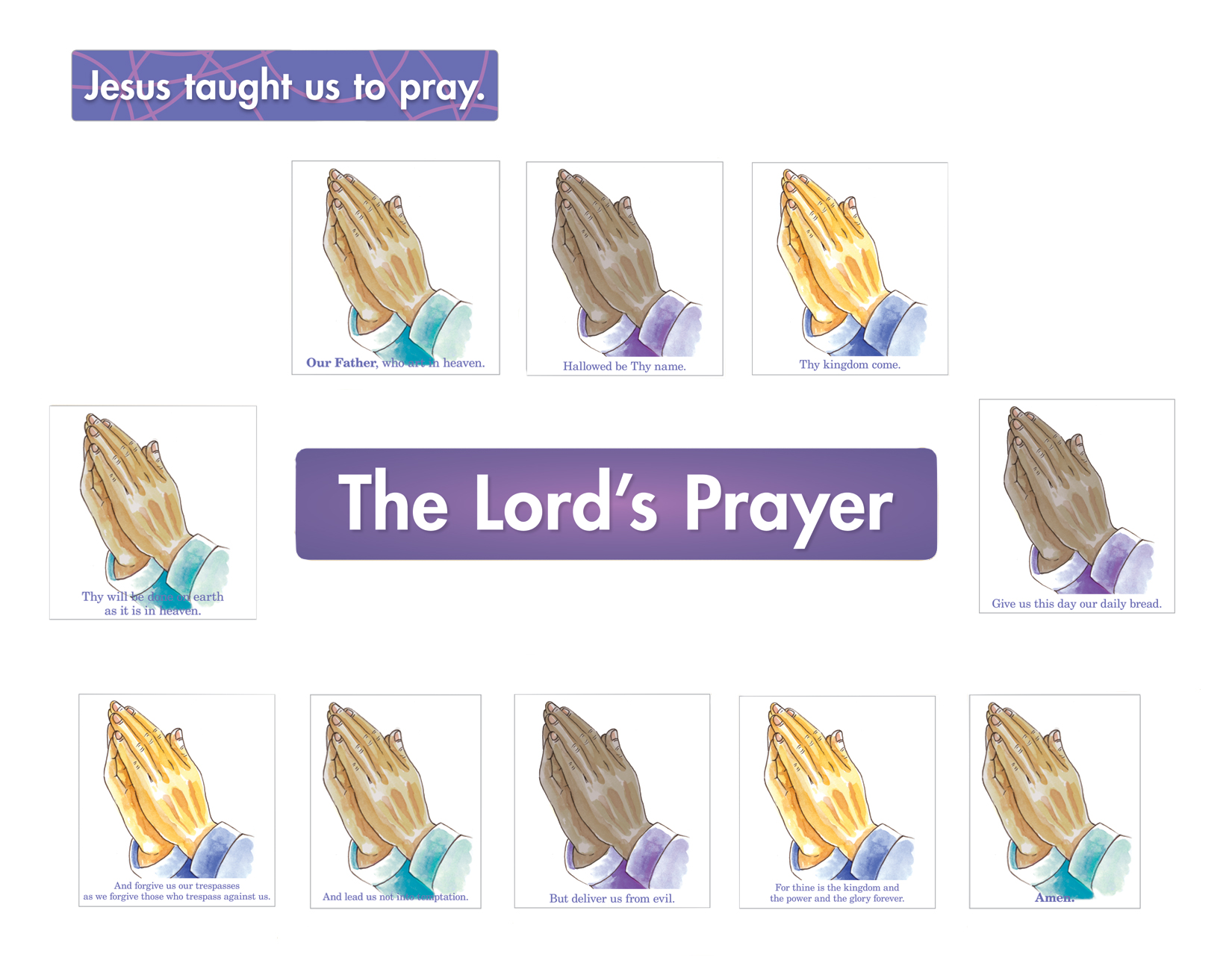 The Lord's Prayer Bulletin Board - Concordia Publishing House