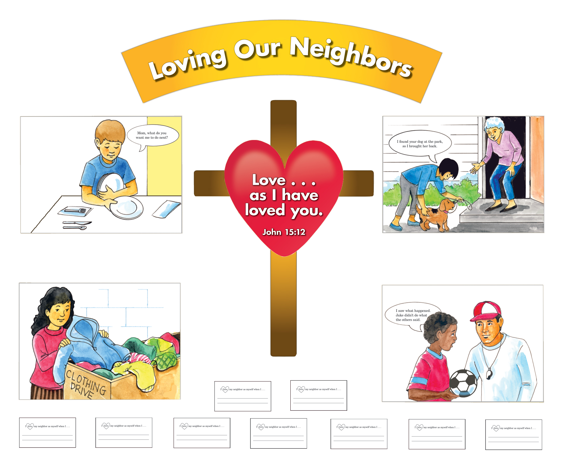 Love Your Neighbor Bulletin Board - Concordia Publishing House