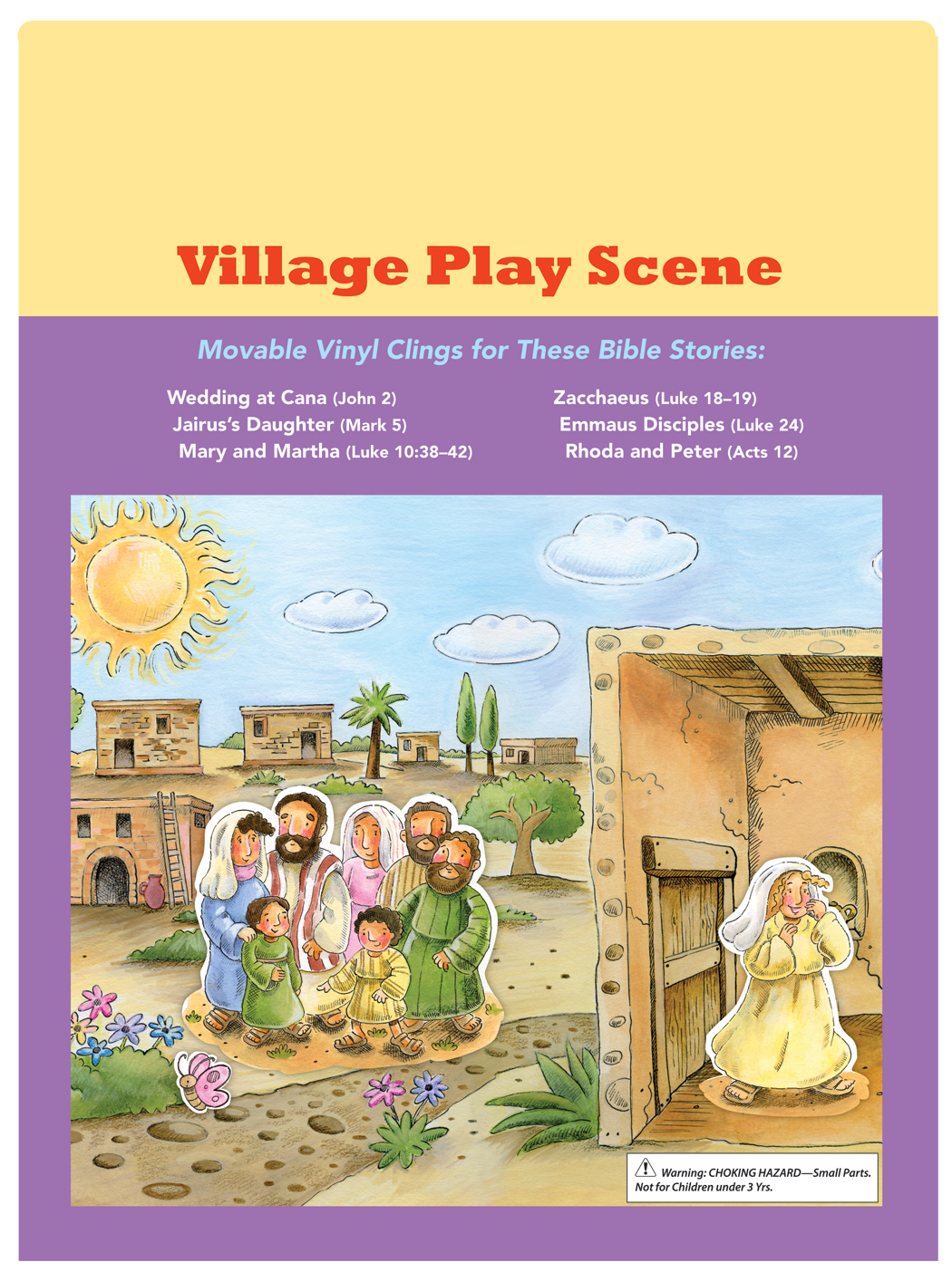 Bible Play Scenes - Set 4 (Village) - Concordia Publishing House