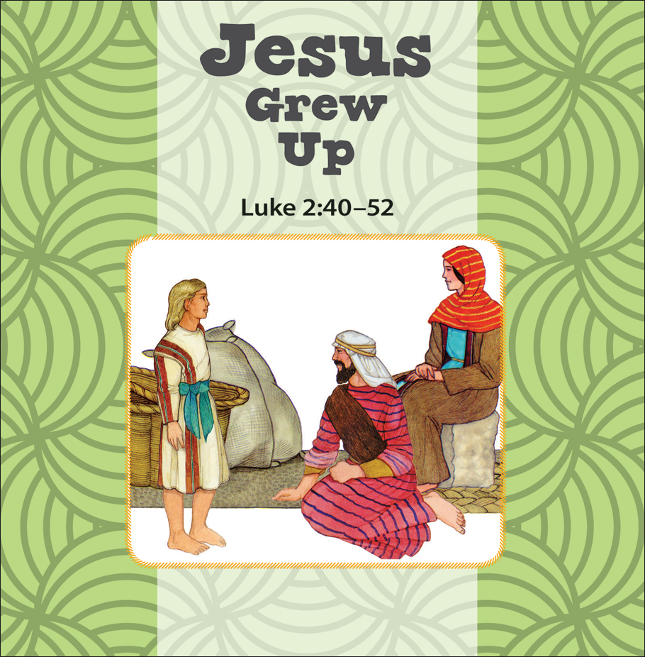 Jesus Grows Up/Jesus Calms the Storm Flip Book - Concordia Publishing House