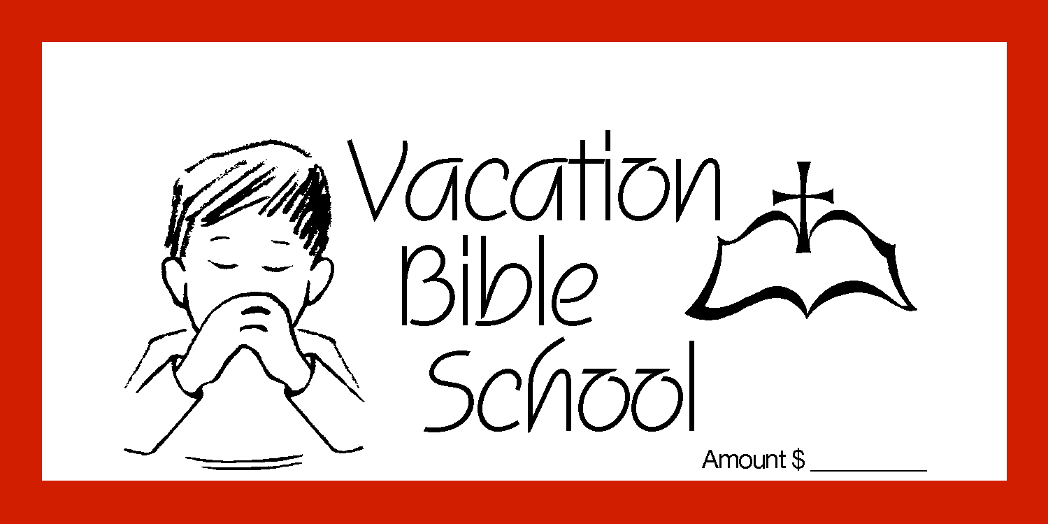 Dollar/Check Size VBS Offering Envelope - Concordia Publishing House