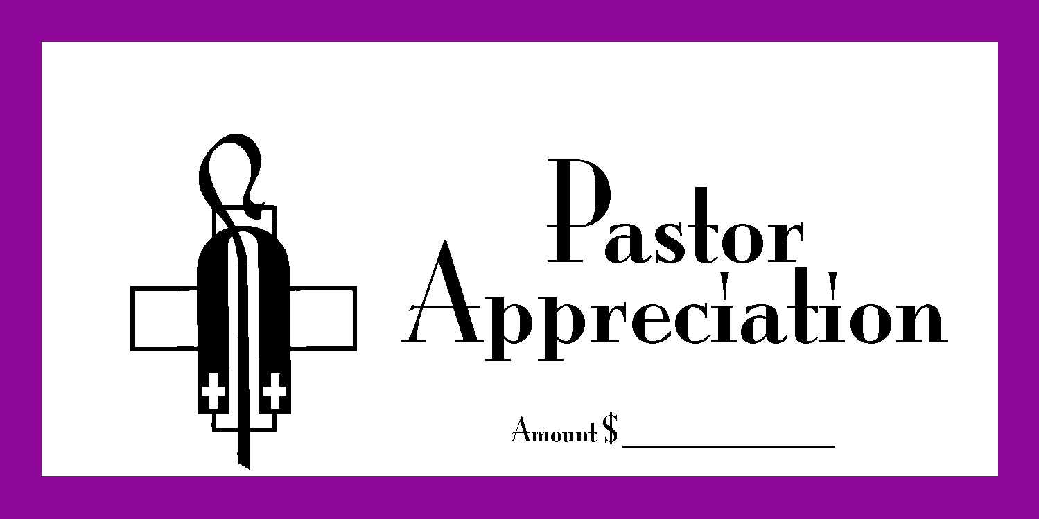 Pastor Appreciation Logo