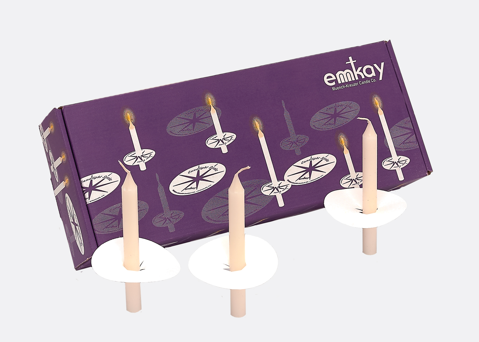 Candlelight Service Candles (Box of 125) - Concordia Publishing House