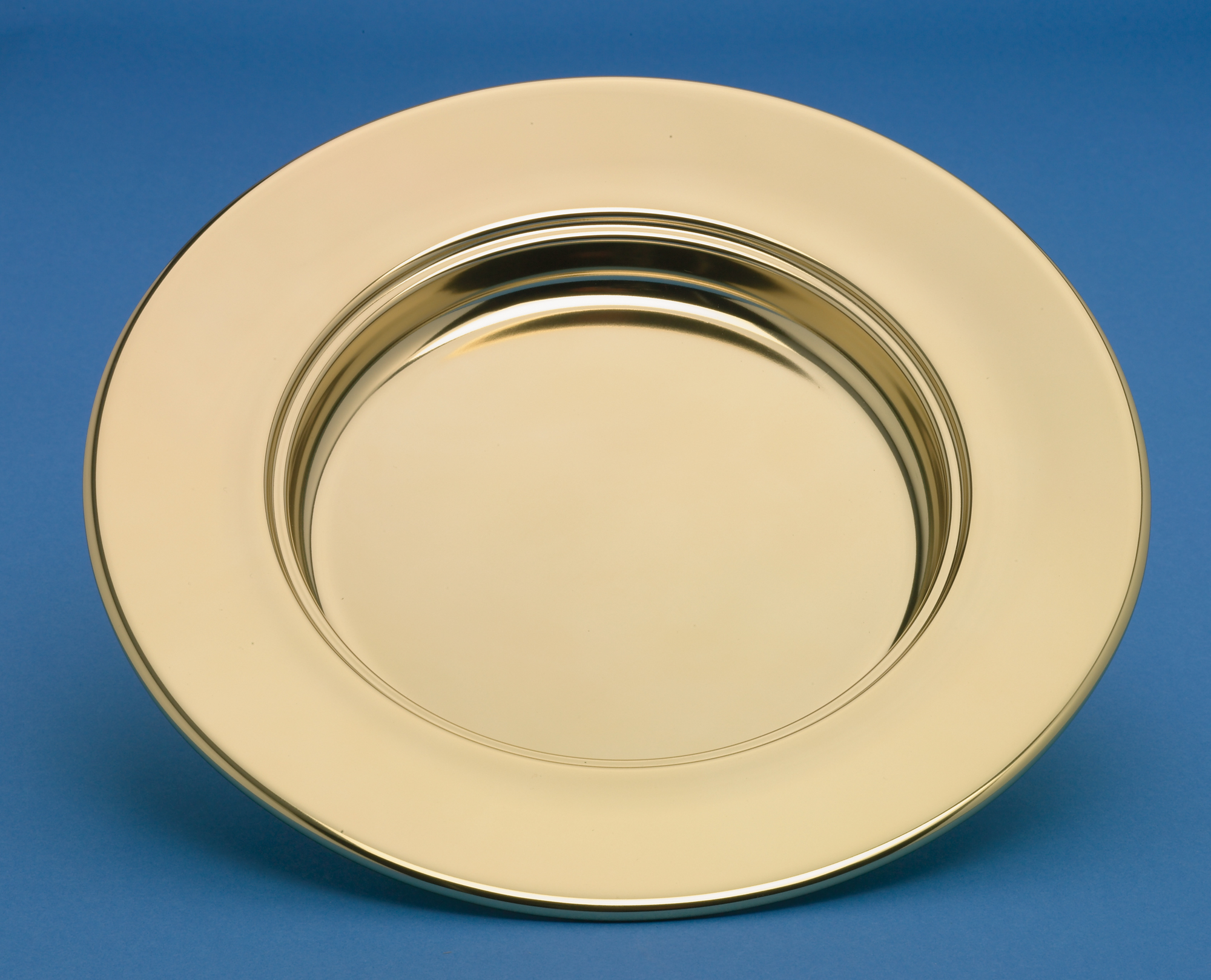 Brasstone Aluminum Bread Plate - Concordia Publishing House