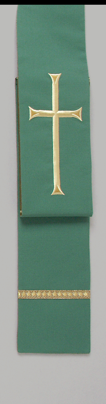 Green Cathedral Cross Stole - Concordia Publishing House