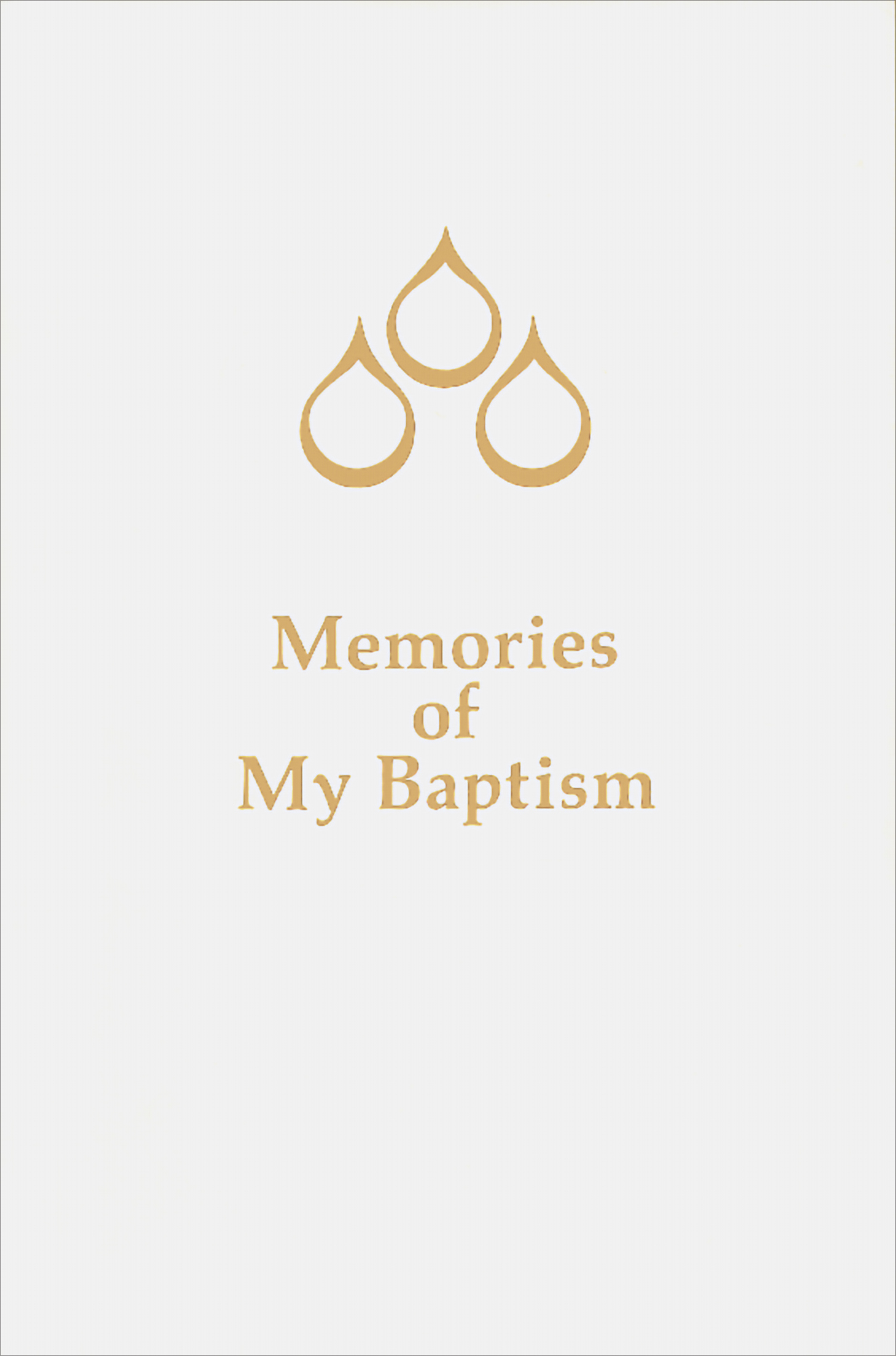 Memories of My Baptism Child's Certificate - Concordia Publishing House