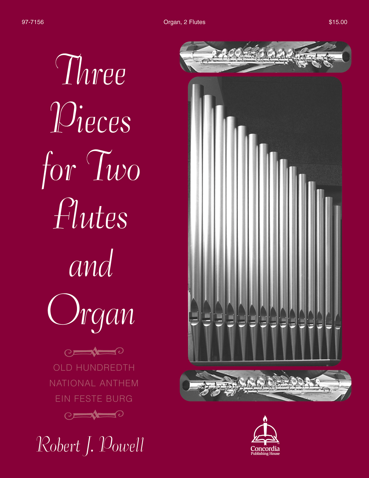 Three Pieces for Two Flutes and Organ - Concordia Publishing House