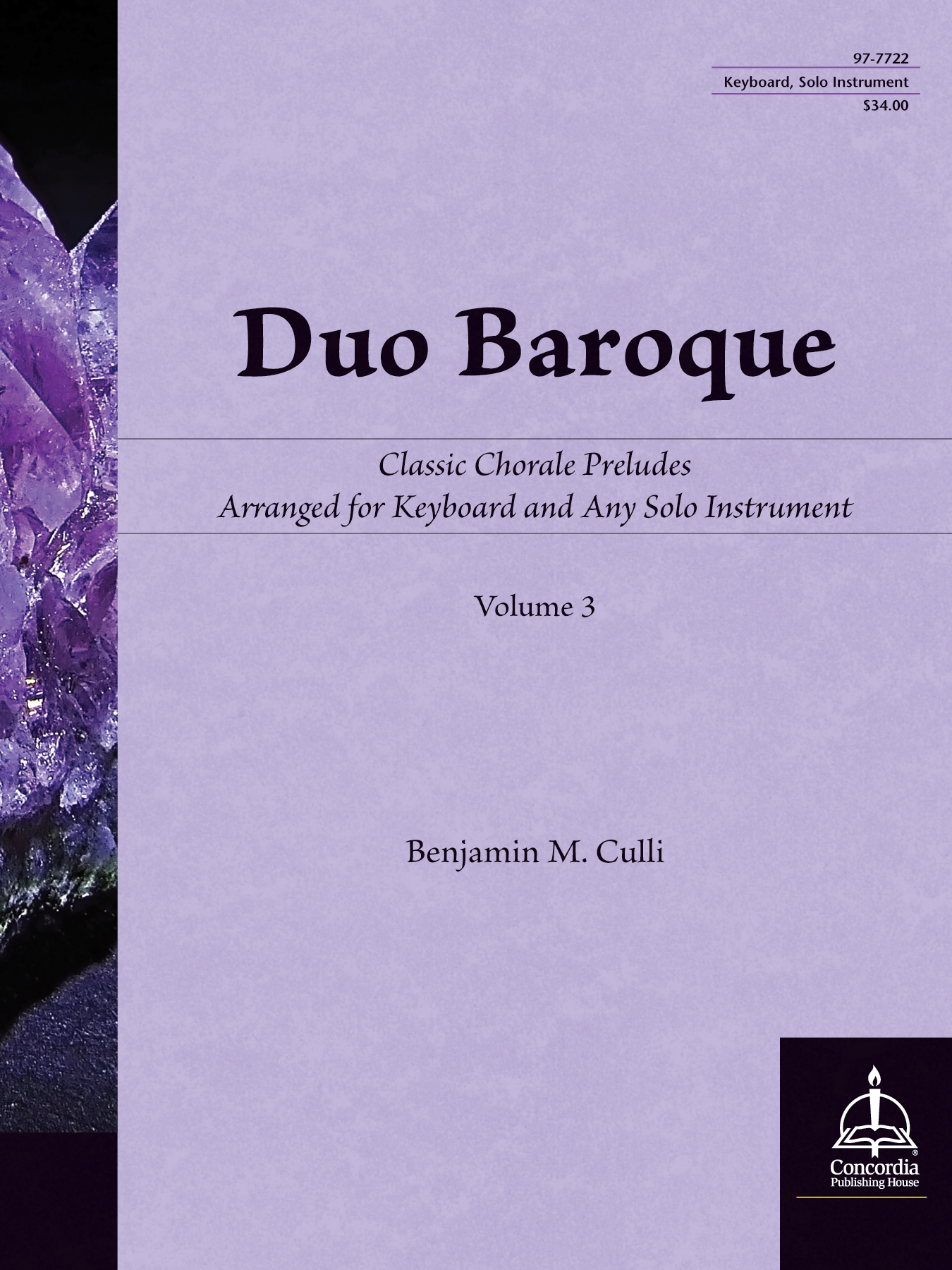 Duo Baroque: Classic Chorale Preludes Arranged for Keyboard and Any ...