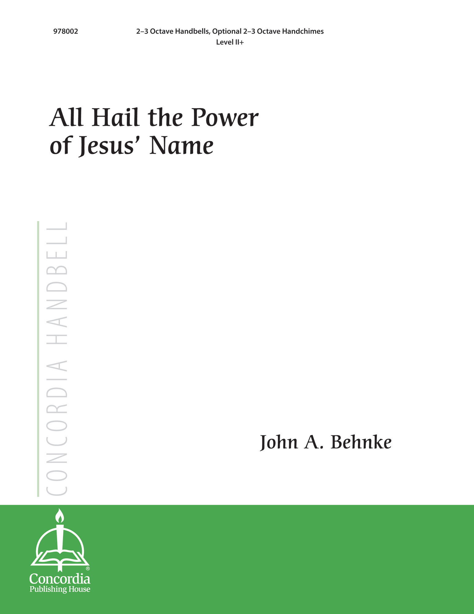 All Hail the Power of Jesus’ Name - Downloadable - Concordia Publishing ...