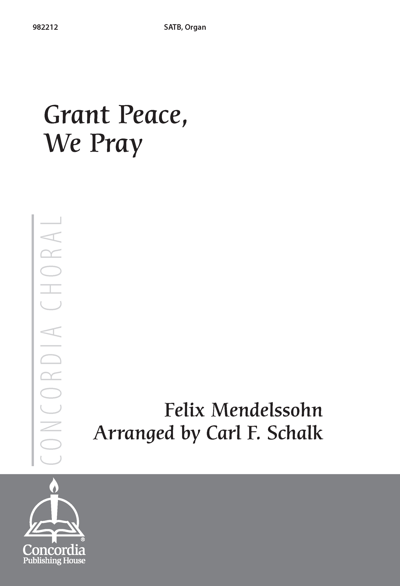 Grant Peace, We Pray - Concordia Publishing House