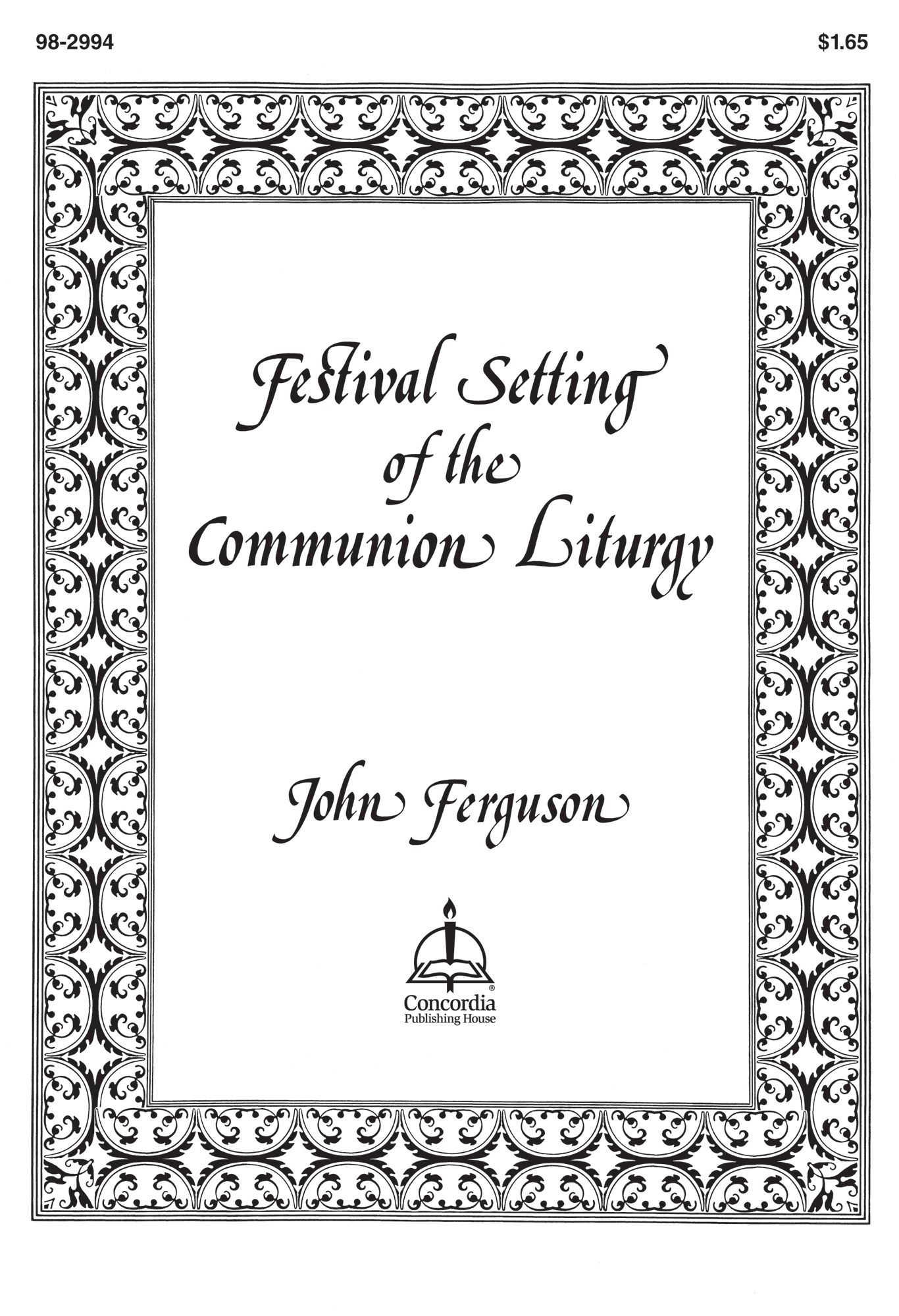 Festival Setting of the Communion Liturgy (Ferguson) - LSB Setting 2 ...