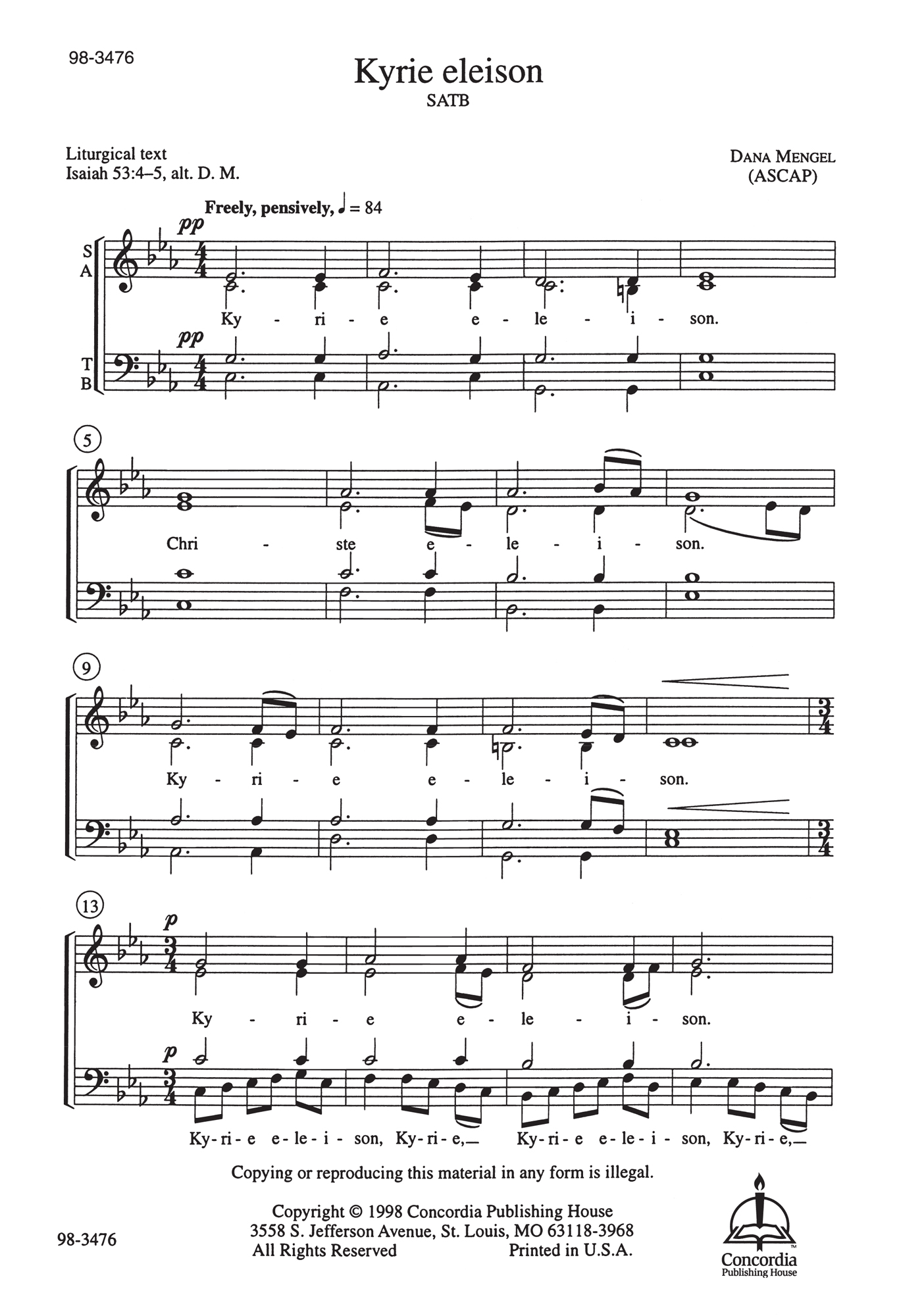 Kyrie eleison - Concordia Publishing House