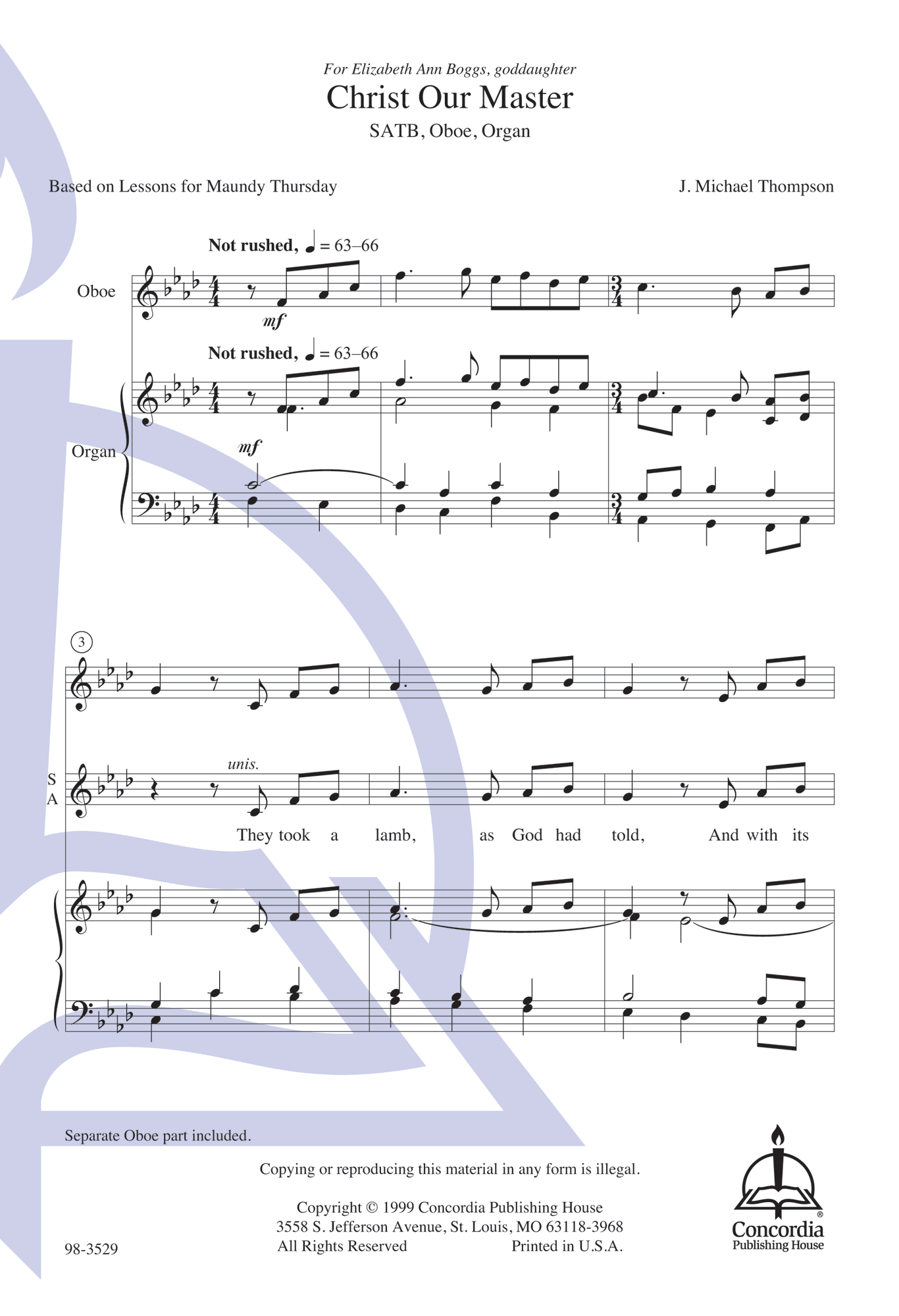 Christ Our Master - Concordia Publishing House