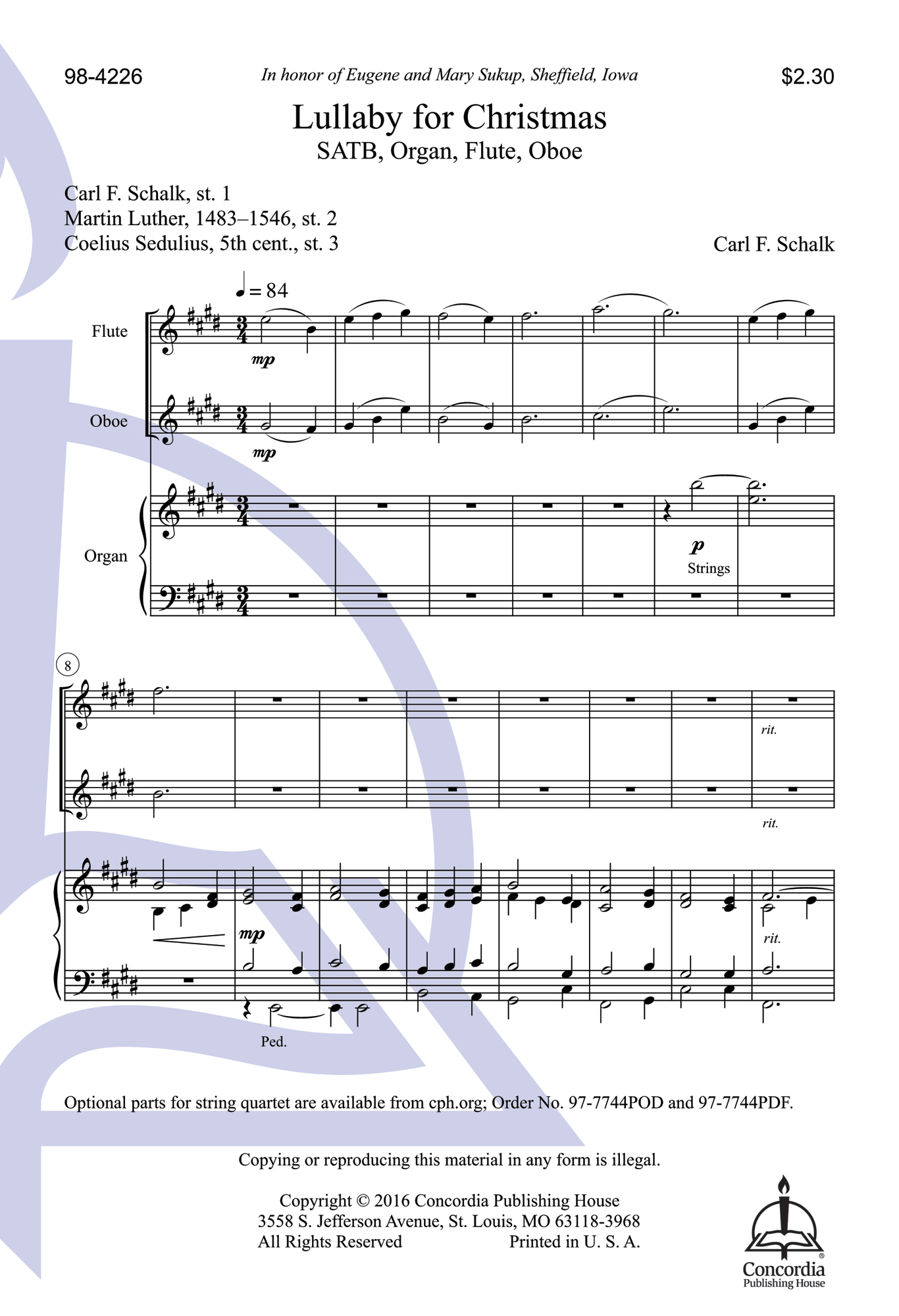 Lullaby for Christmas - Concordia Publishing House