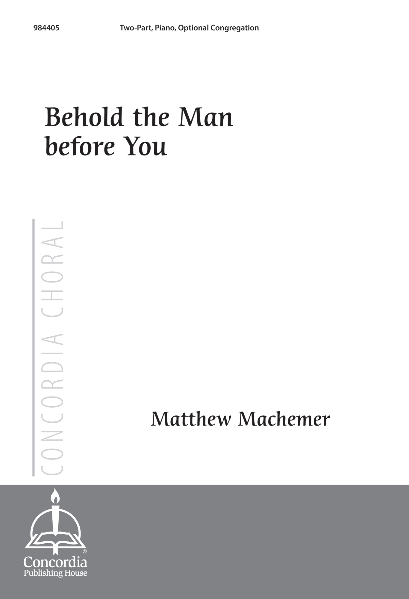 Behold the Man before You - Downloadable - Concordia Publishing House