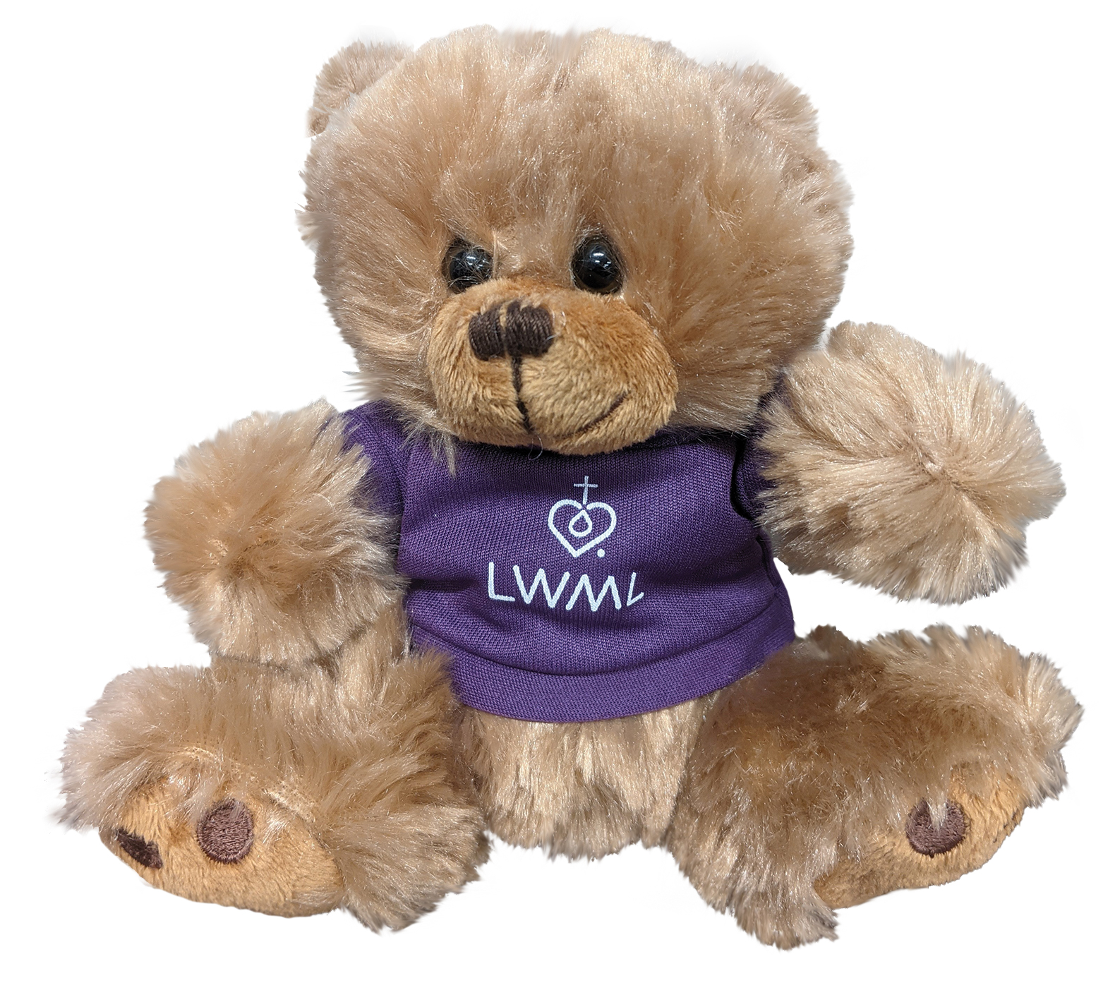 Bear - Brown with Purple Shirt - LWML Store