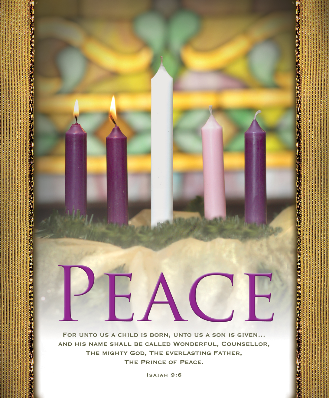 Premium Advent Bulletin: Peace - Concordia Publishing House