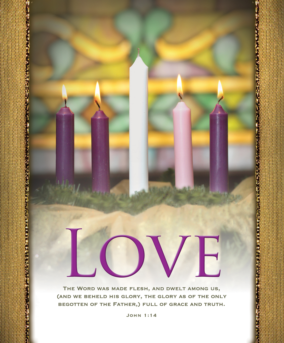Premium Advent Bulletin: Love - Concordia Publishing House