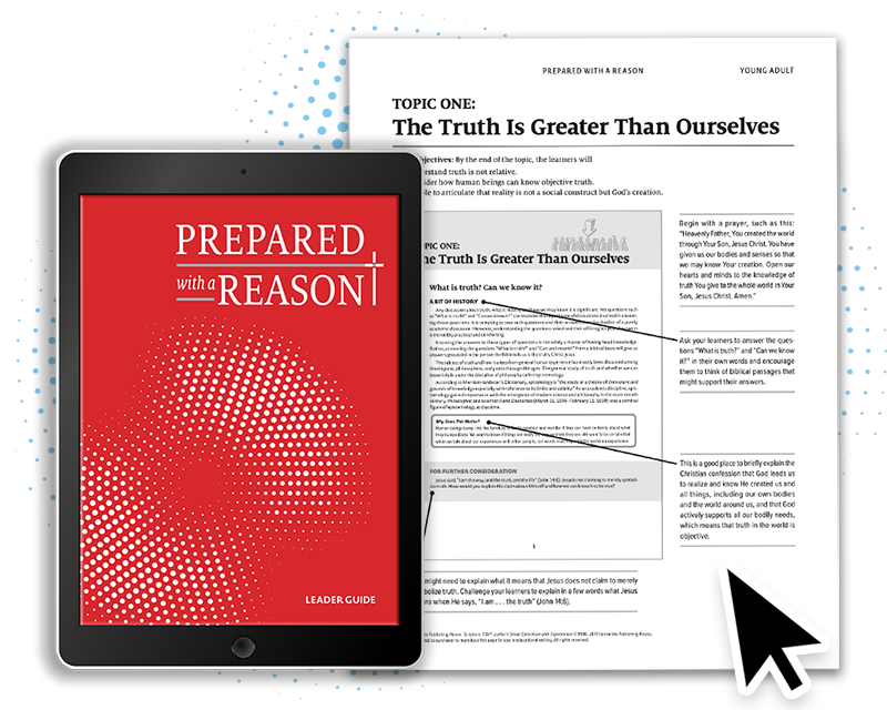 Prepared with a Reason - Concordia Publishing House