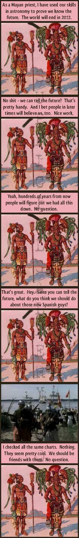 Mayans 2012 – A comic. - Superficial Gallery